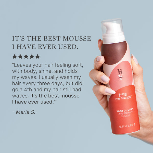 Wake Up Call Style Memory Mousse | BNY