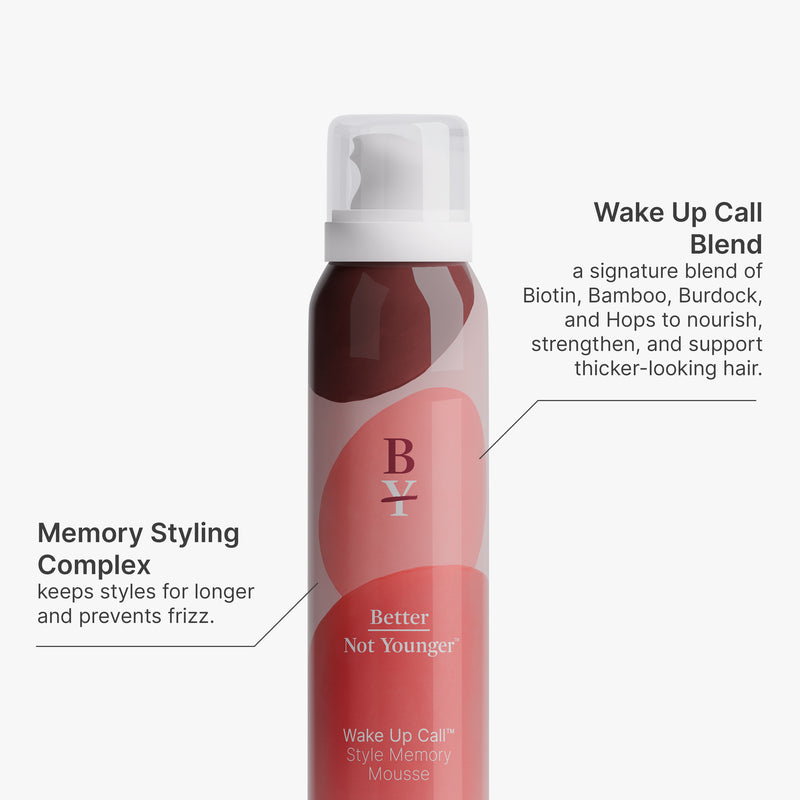 Wake Up Call Style Memory Mousse | BNY